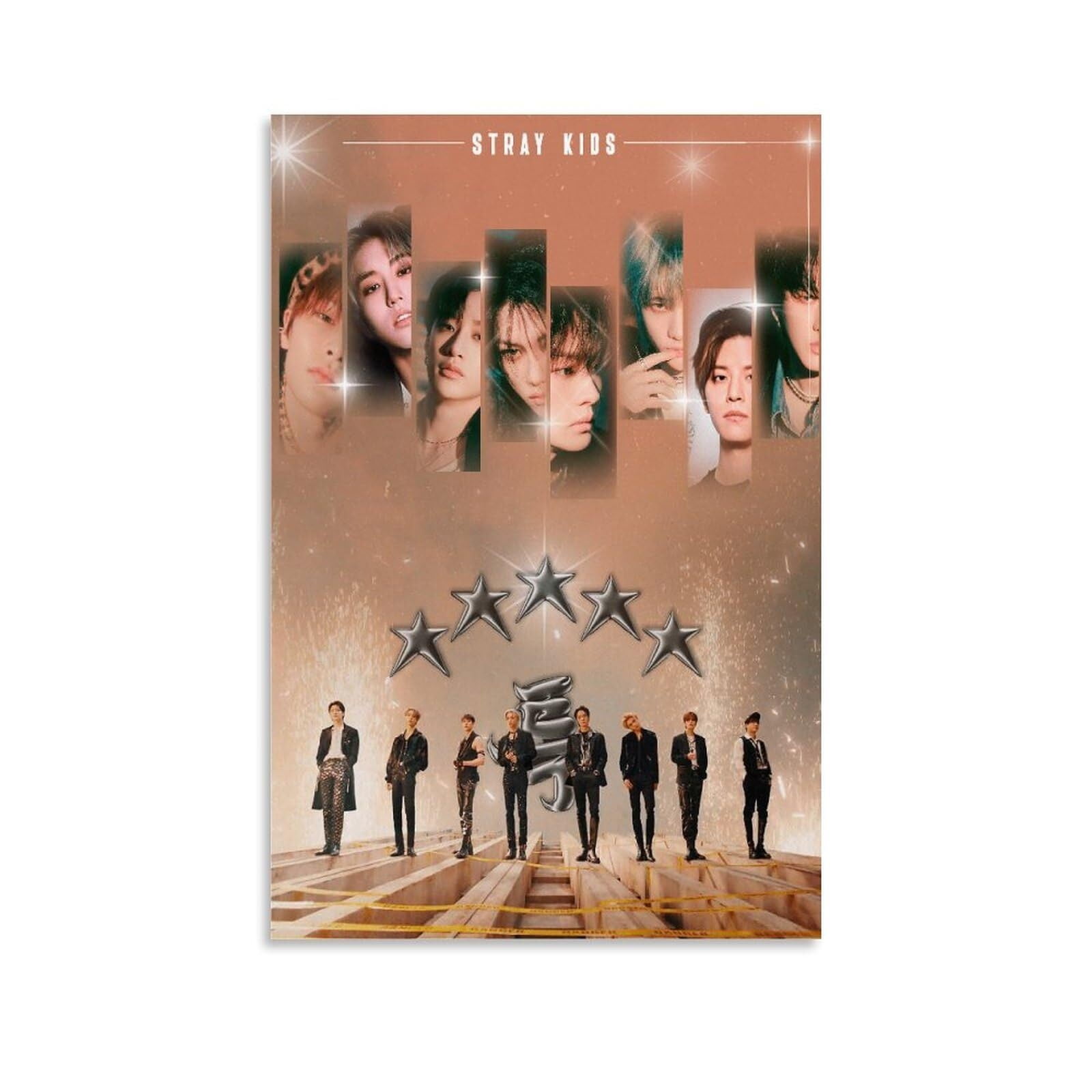 Stray Kids Skz Kpop Canvas Art Poster And Wall Art Hanging Decor for ...