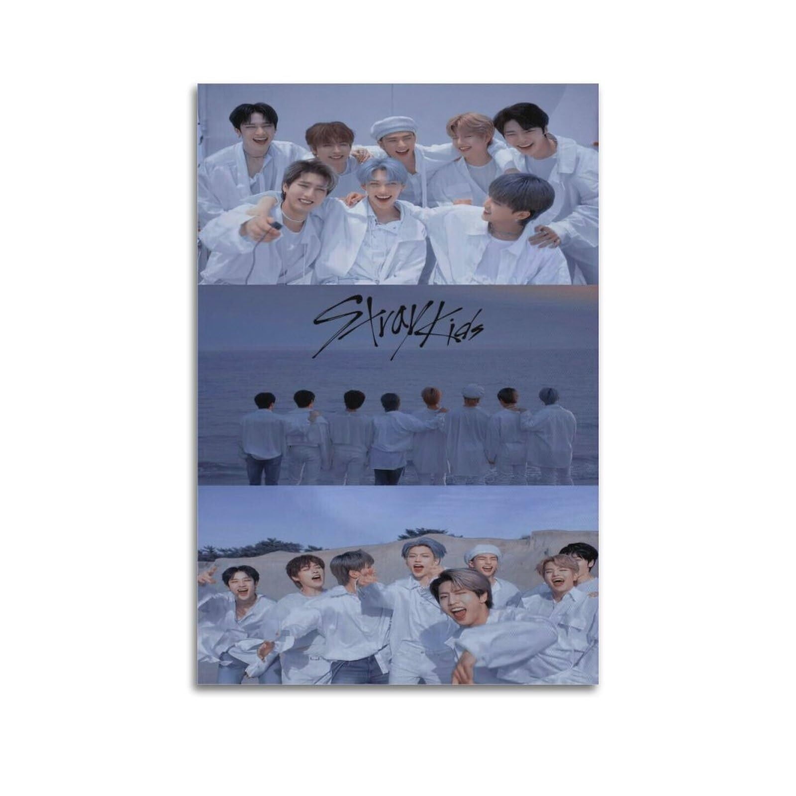 Stray Kids Skz Kpop Canvas Art Poster Bedroom Gym Decorative Gift Wall ...