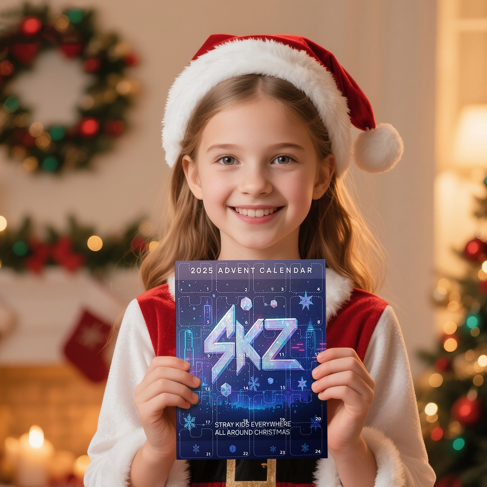 Stray Kids Skzoo Advent Calendar 2025,24 Days Holiday Countdown ...