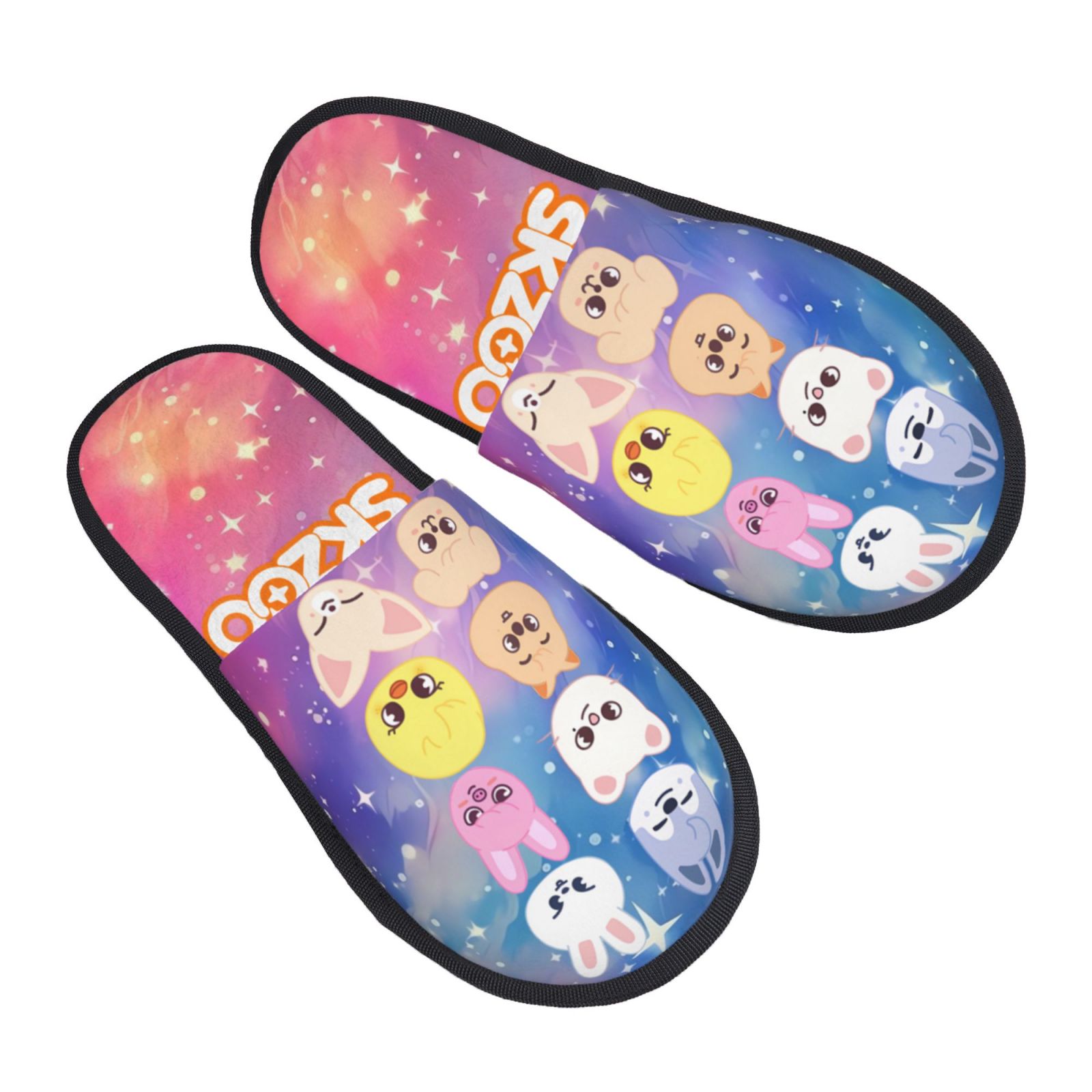 Stray Kids Skzoo Furry Slippers For Men Women Fuzzy House Slippers ...