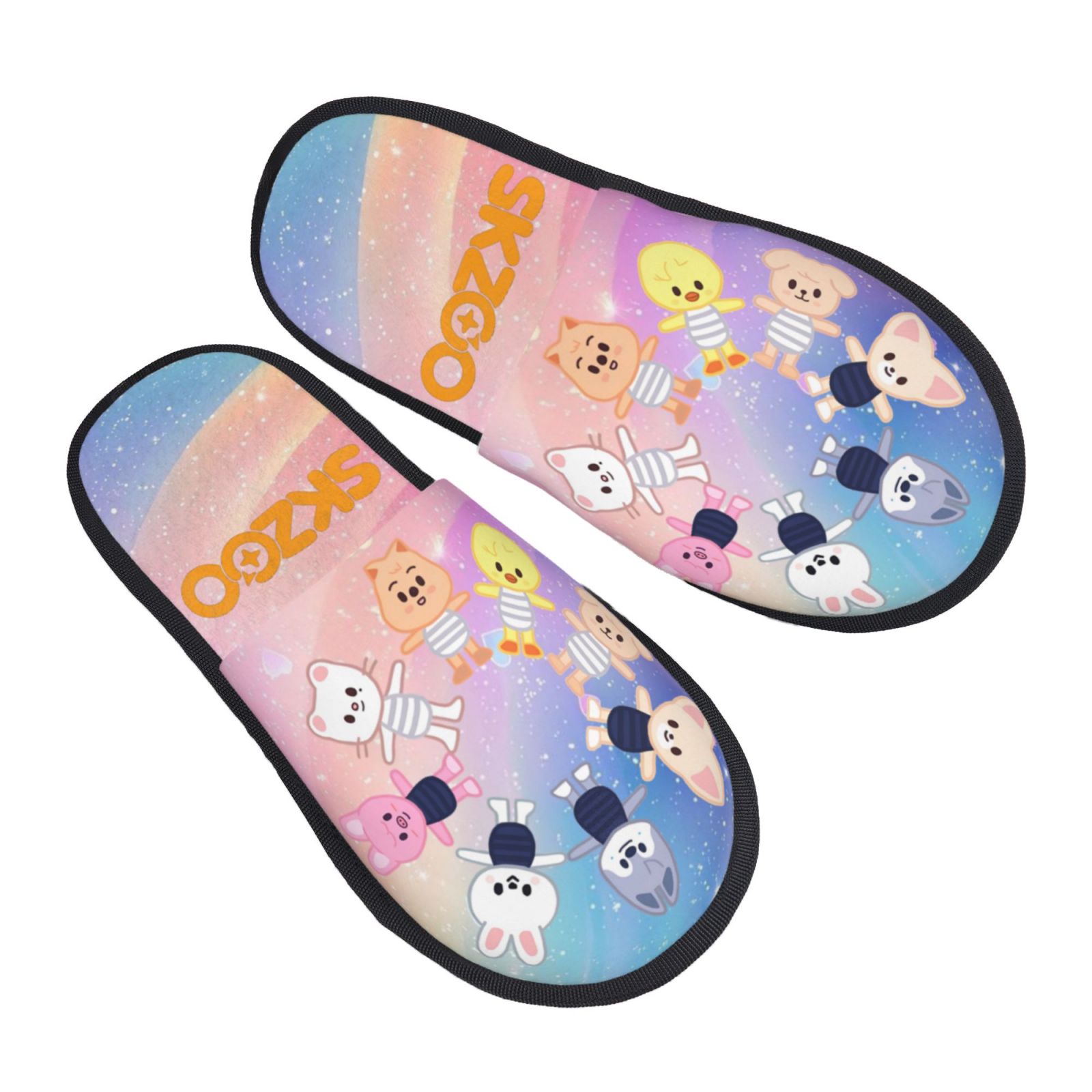 Stray Kids Skzoo Furry Slippers For Men Women Fuzzy House Slippers ...