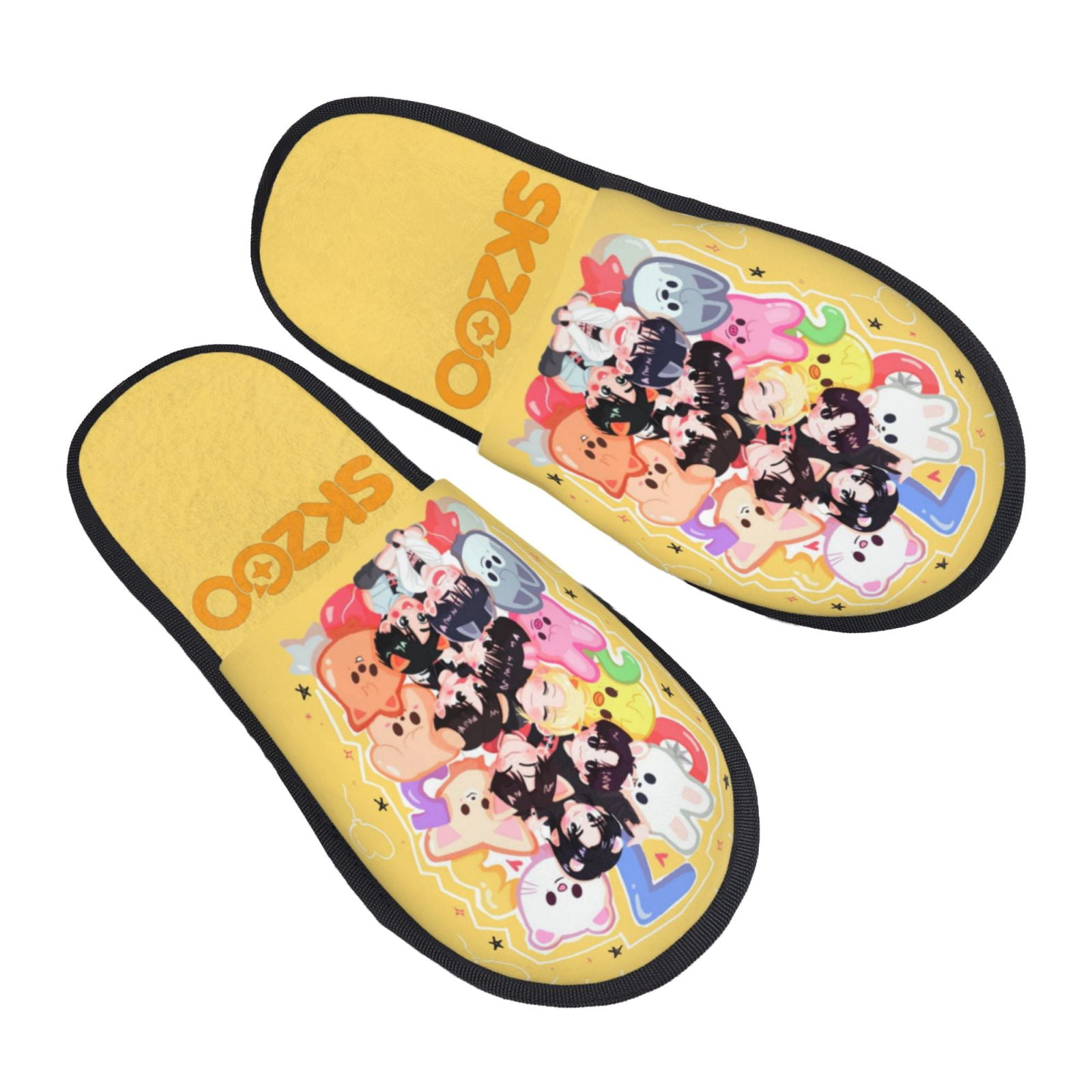 Stray Kids Skzoo Furry Slippers For Men Women Fuzzy House Slippers ...
