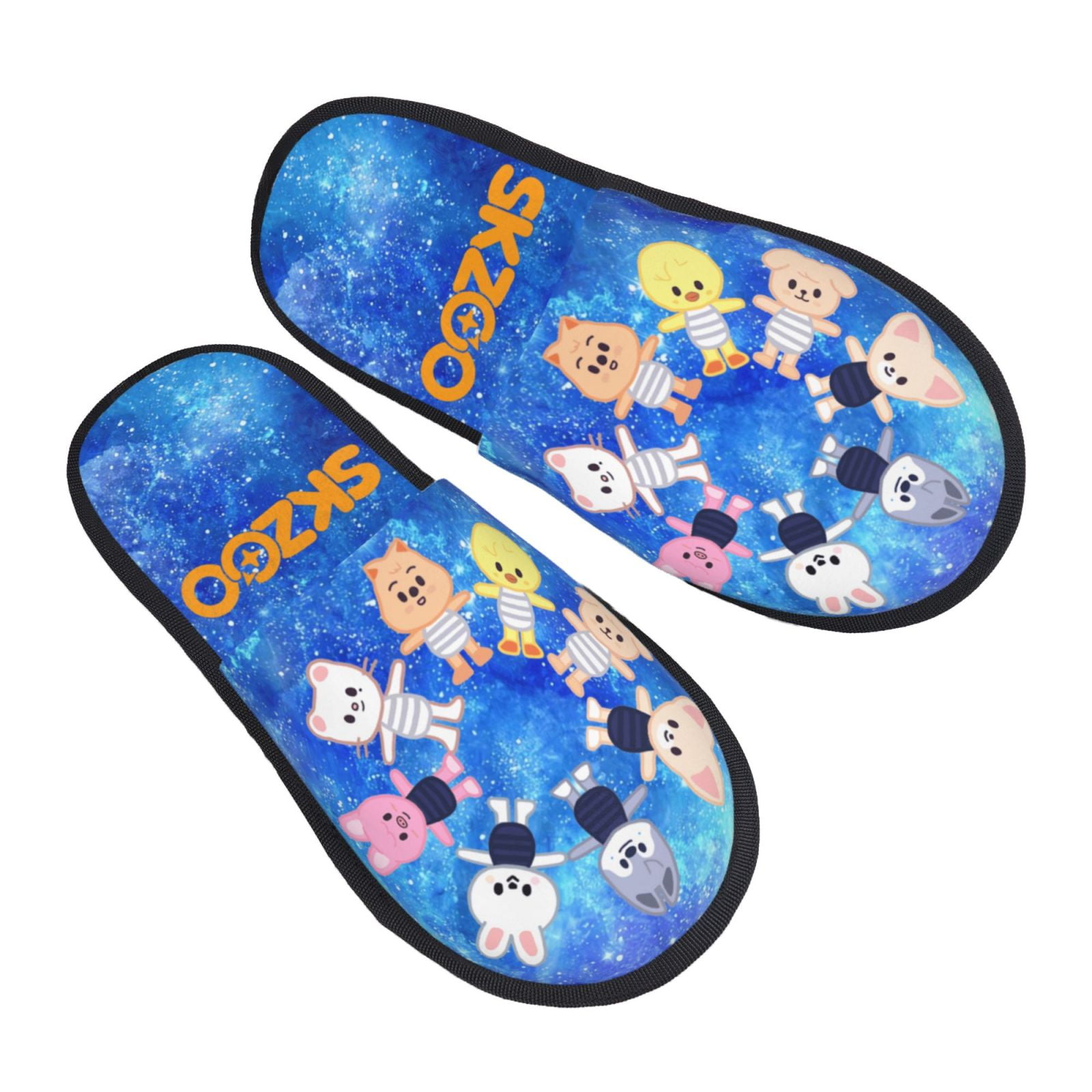 Stray Kids Skzoo Furry Slippers For Men Women Fuzzy House Slippers ...