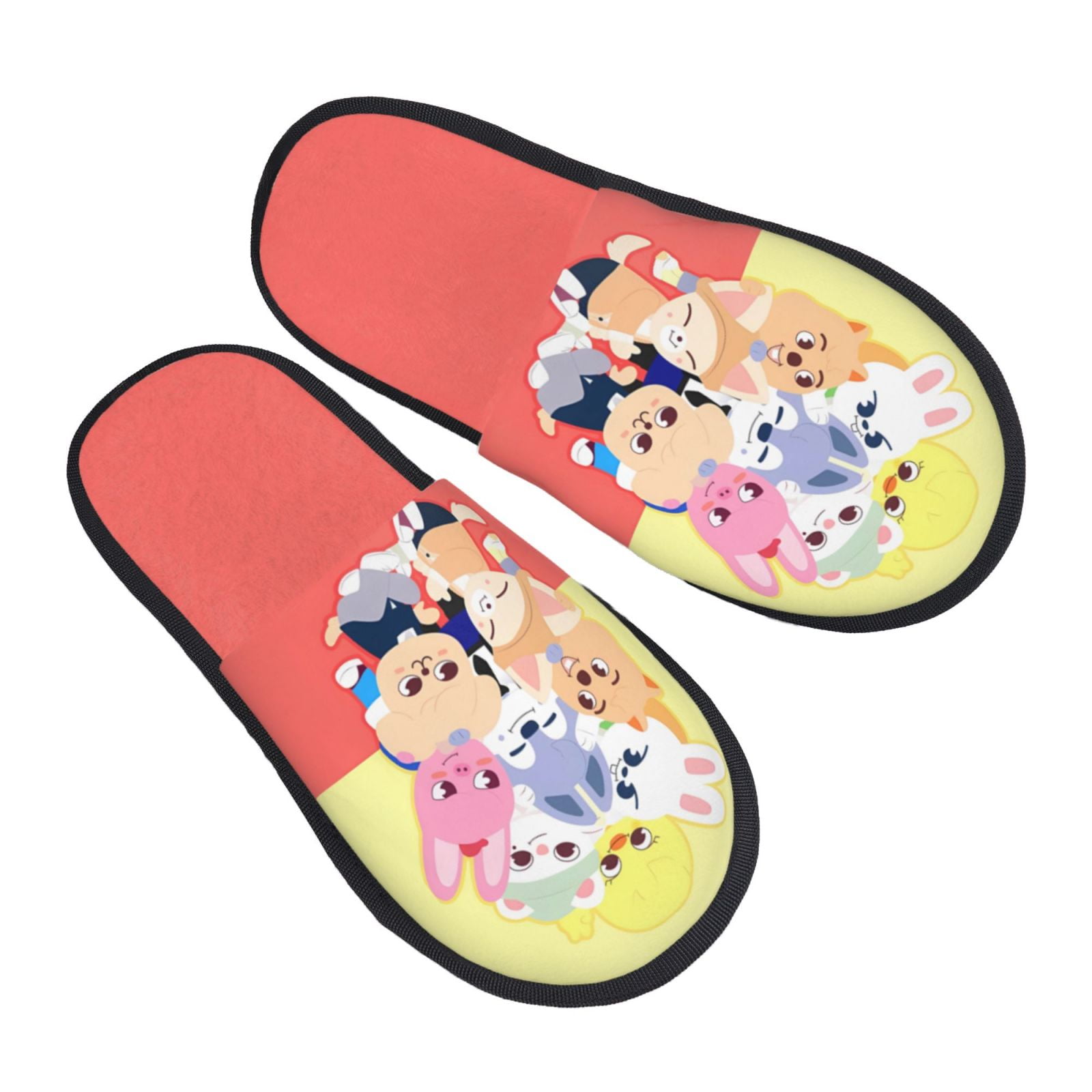 Stray Kids Skzoo Furry Slippers For Men Women Fuzzy House Slippers ...