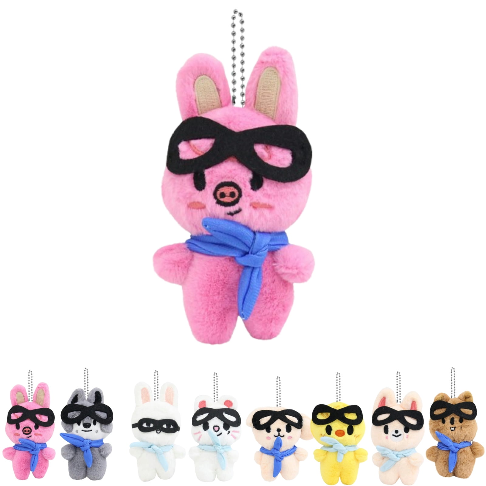 Stray Kids Skzoo Keychain,Cute Skzoo Plush Toys Based on Stray Kids ...