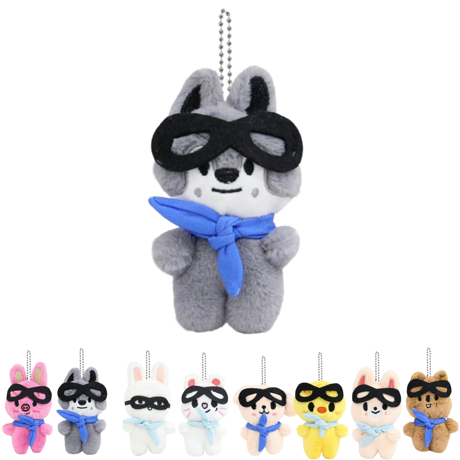 Stray Kids Skzoo Plush Keychain,Adorable Stray Kids-Themed Anime Plush ...