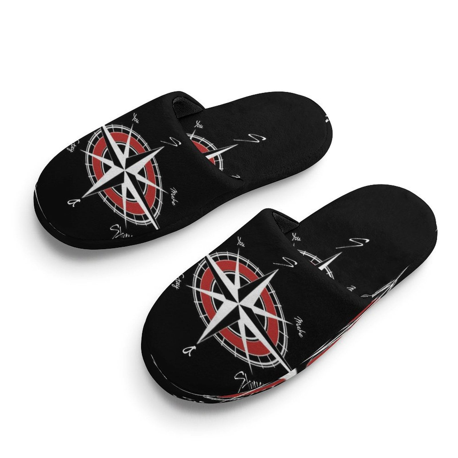 Stray Kids Slippers for Kid Soft Slippers Slip-On Print Outdoor Home ...