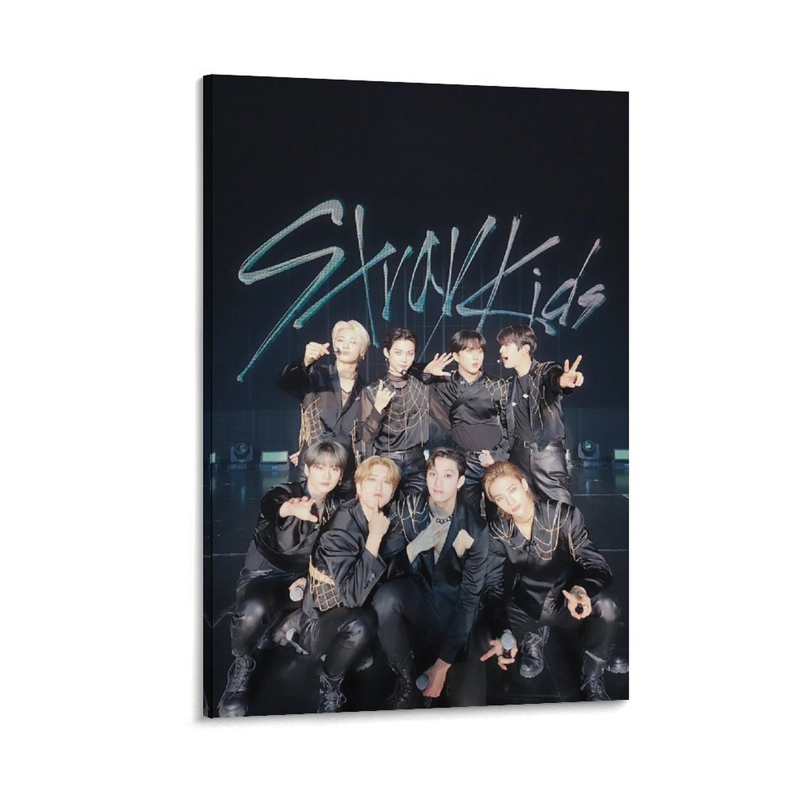 Stray Kids South Korean Boy Singing Group Portrait (14) Print Photo Art ...