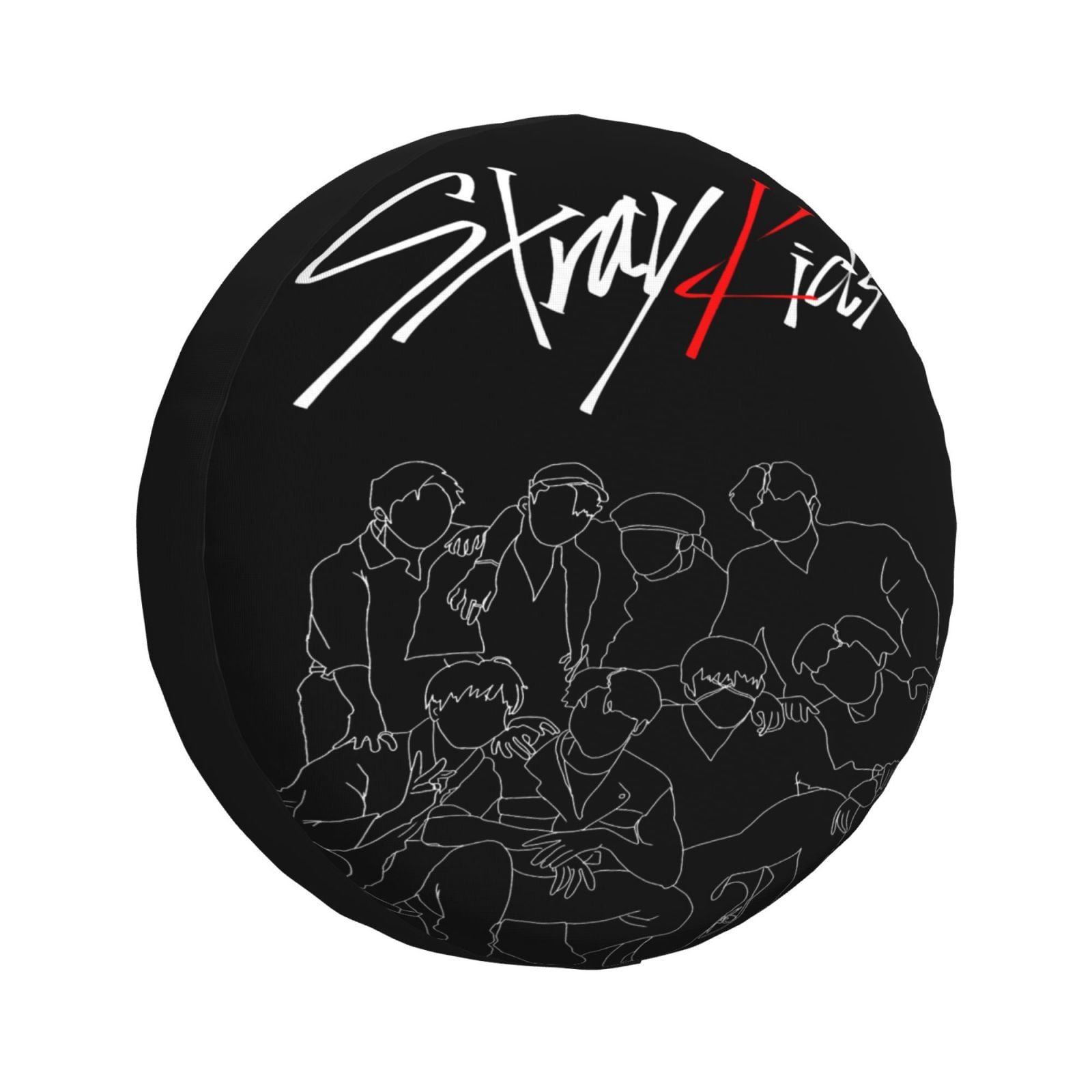 Stray Kids Tire Cover Weatherproof Universal Wheel Protectors Camper ...