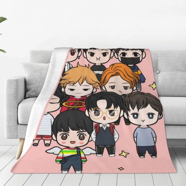 Stray Kids Ultra-Soft Micro Fleece Blanket Throw All Season Fuzzy ...