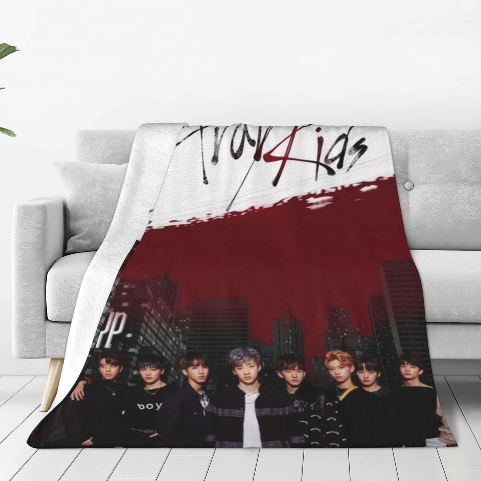 Stray Kids Ultra-Soft Micro Fleece Blanket Throw All Season Fuzzy ...