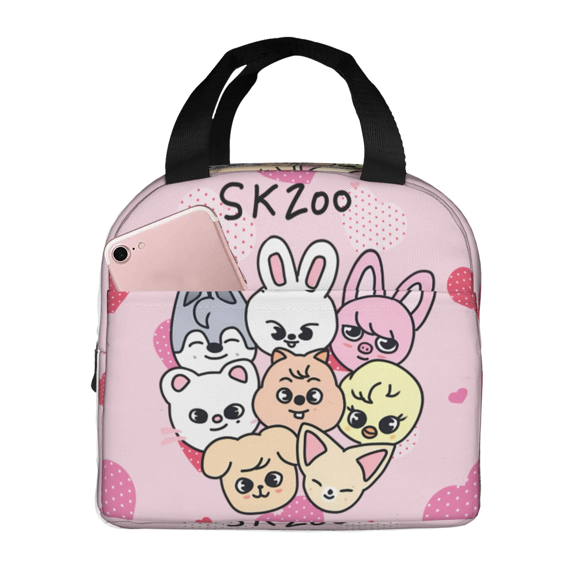 Stray Skzoo Lunch Bag Tote Bag Insulated Lunch Box Picnic Beach Fishing ...