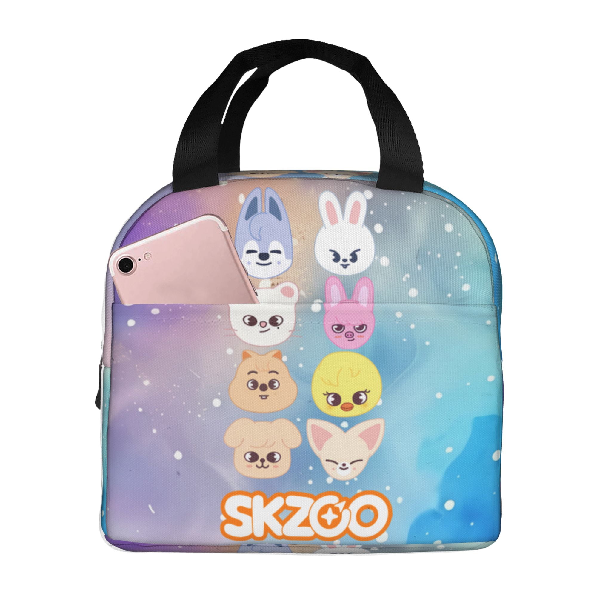 Stray Skzoo Lunch Bag Tote Bag Insulated Lunch Box Picnic Beach Fishing ...