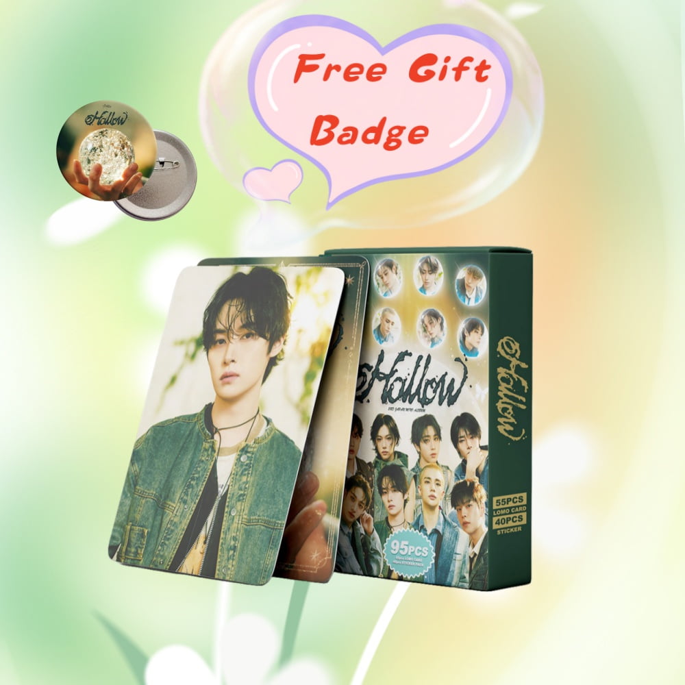 StrayKids Hollow Lomo Card Set SKZ DominATE tour Photocards + Free 1 ...