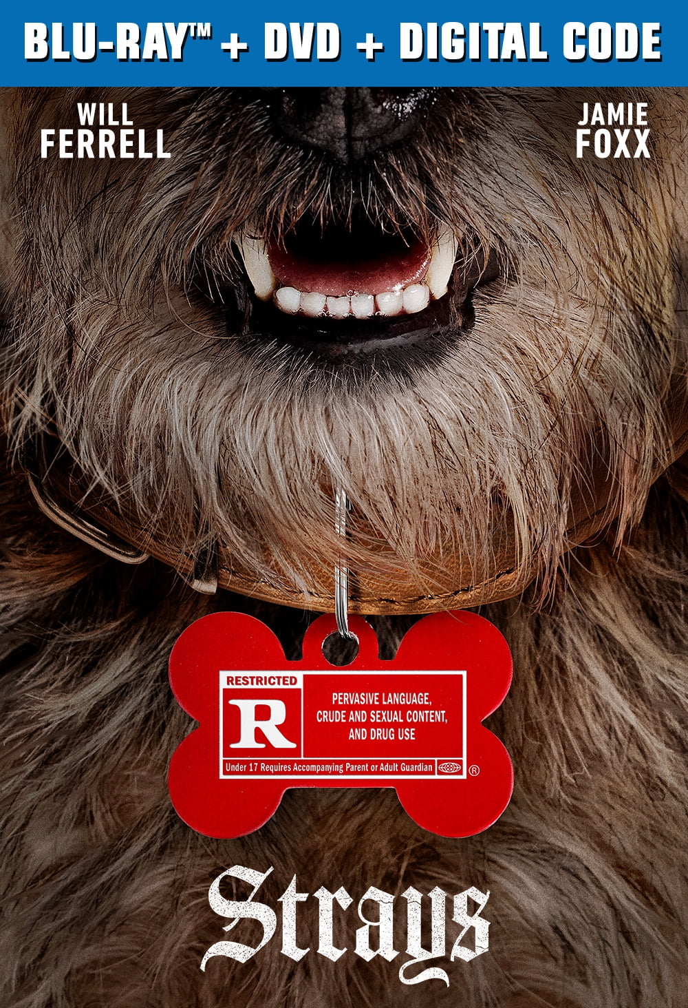 Strays (2023) Blu-ray + DVD + Digital Copy - Adult Comedy Rated R - Walmart.com