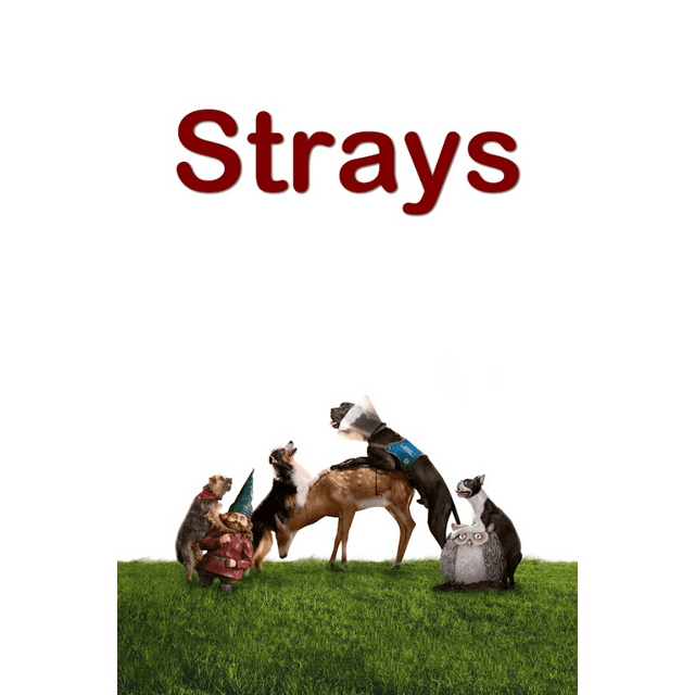 Strays 2023 Poster 24x36 - Comedy Adventure Dog Film Family Fun ...