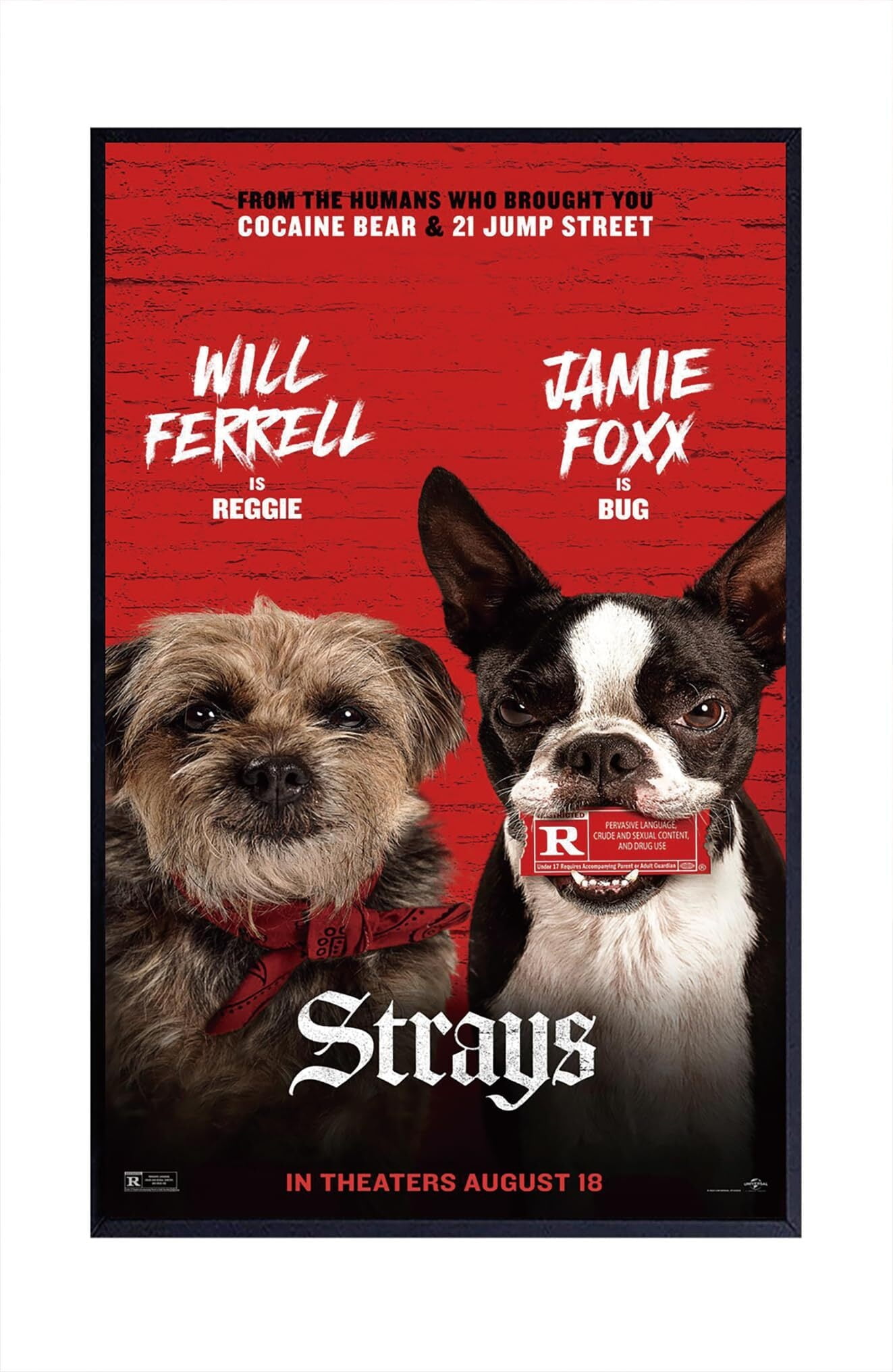 Strays Movie Poster Cool Wall Decor Art Print Posters for Room ...