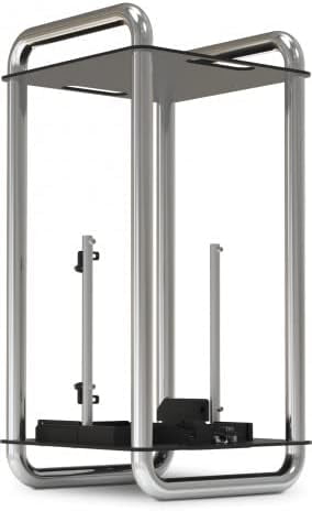 Streacom ST-DA6C DA6 Open PC ITX Case - Chrome - Walmart.com