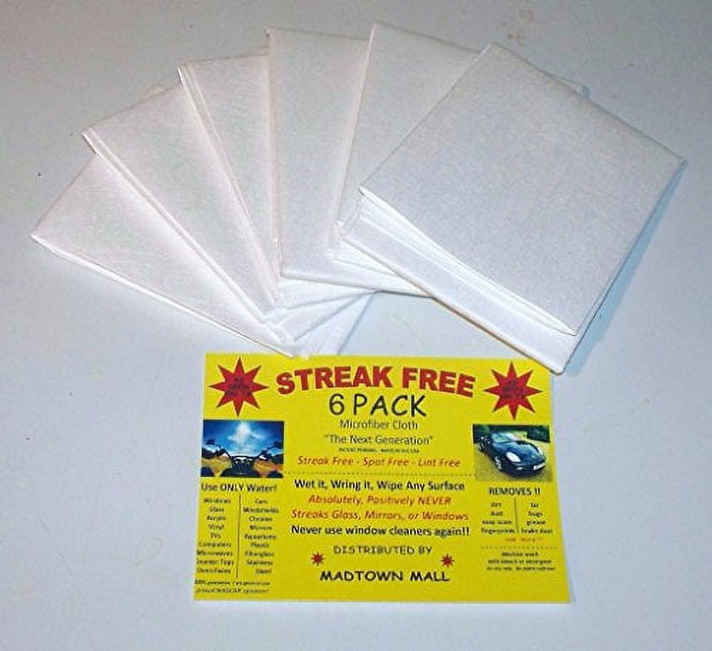 Microfiber Cloth 6 Pack | Cloths for hardware stores - Walmart Business ...