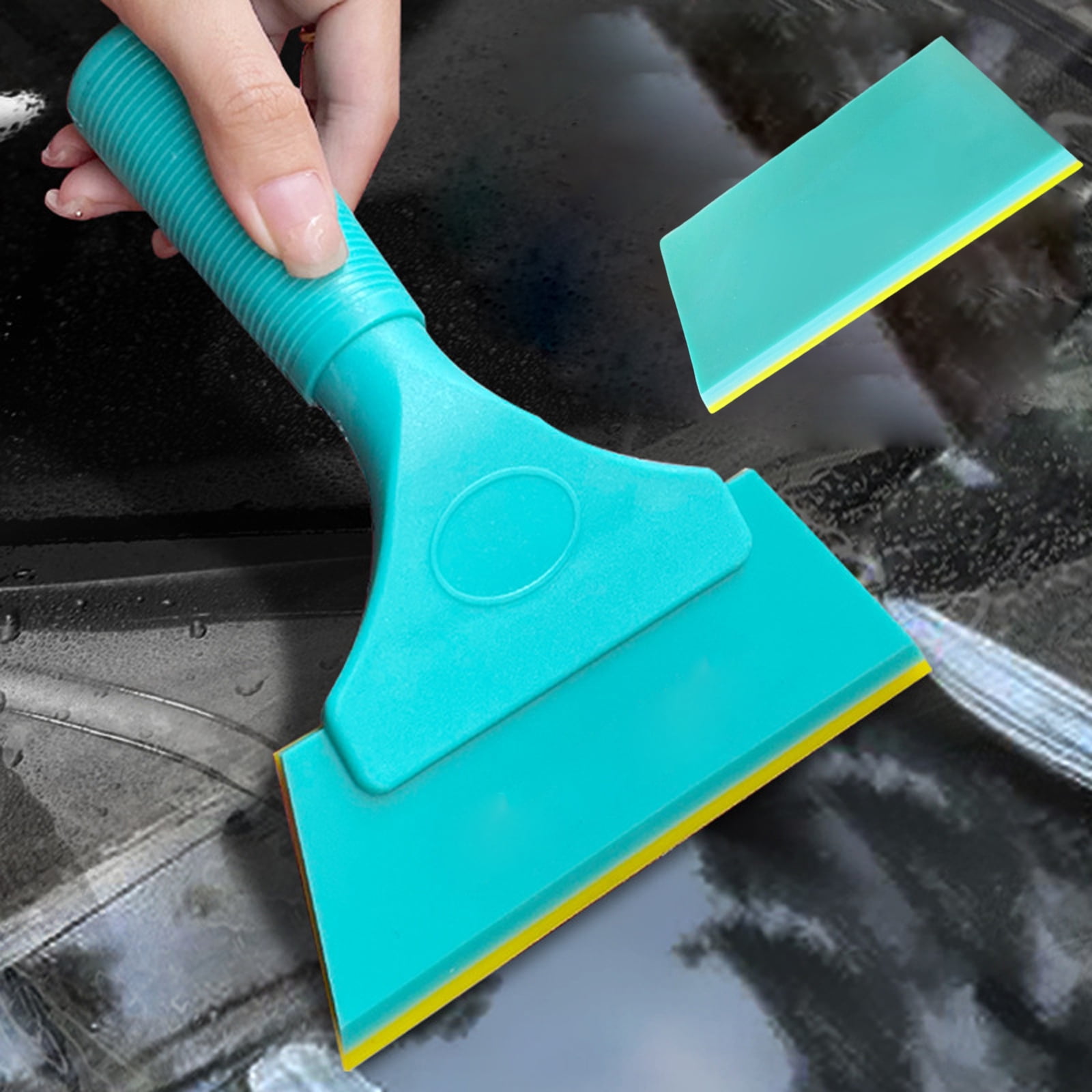 Streak-Free Window Squeegee – Multi-Purpose Ergonomic Handle, Efficient ...