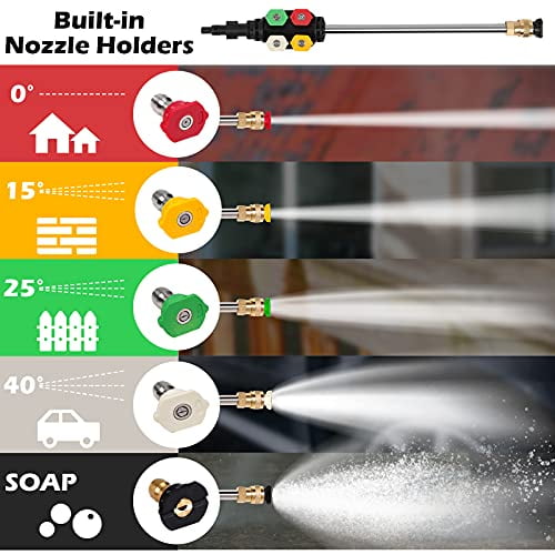 Stream 4000 PSI Electric Pressure Washer, 2.8 GPM Power Washer, High ...