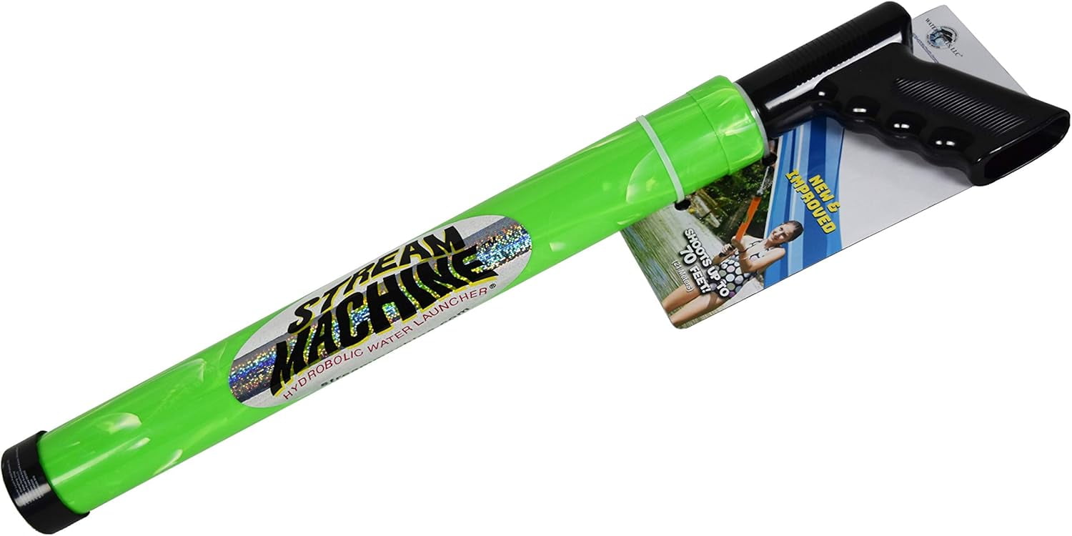 Stream Machine Water Gun Launcher - Single Barrel Water Blaster ...