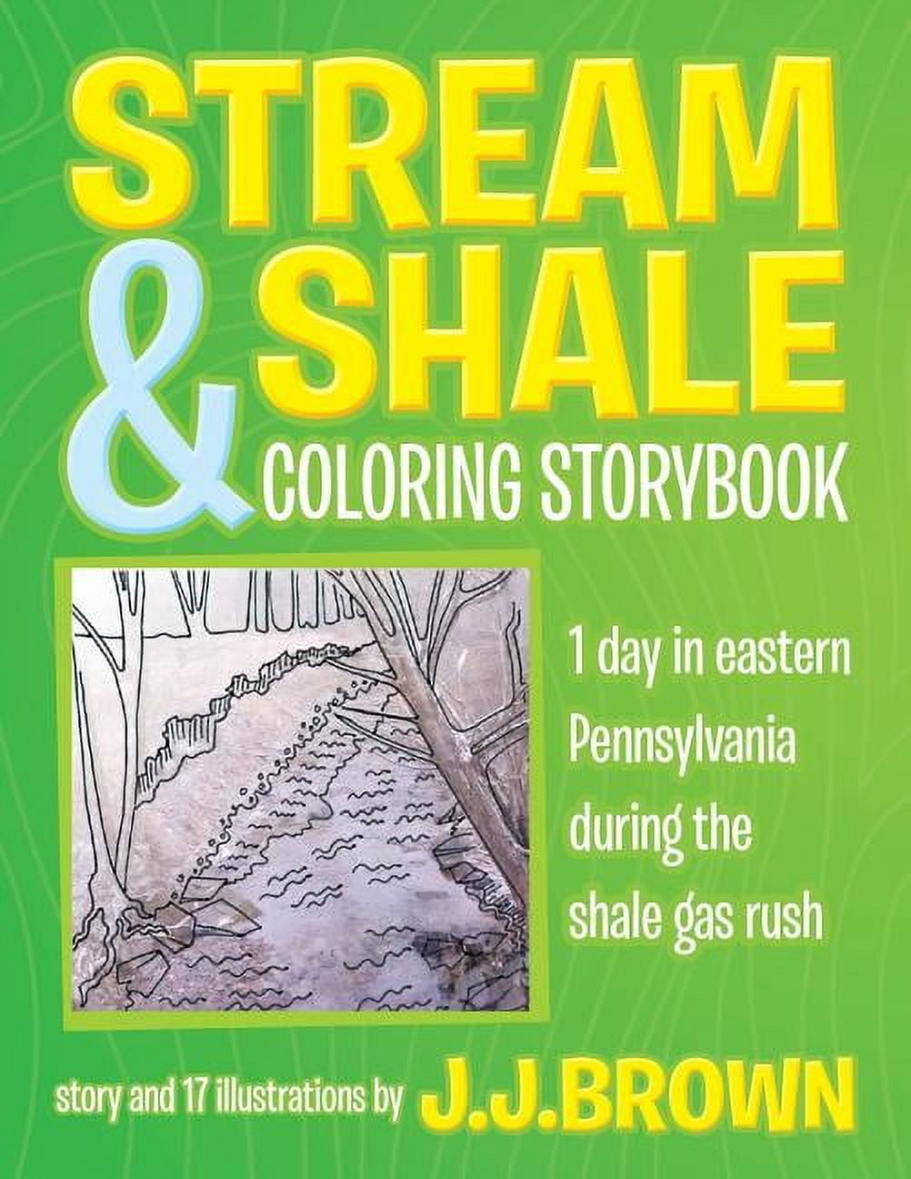 Stream and Shale Coloring Storybook (Paperback) - Walmart Business Supplies