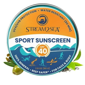 Stream2Sea Reef Safe Tinted Sunscreen with SPF20, Fragrance-Free ...