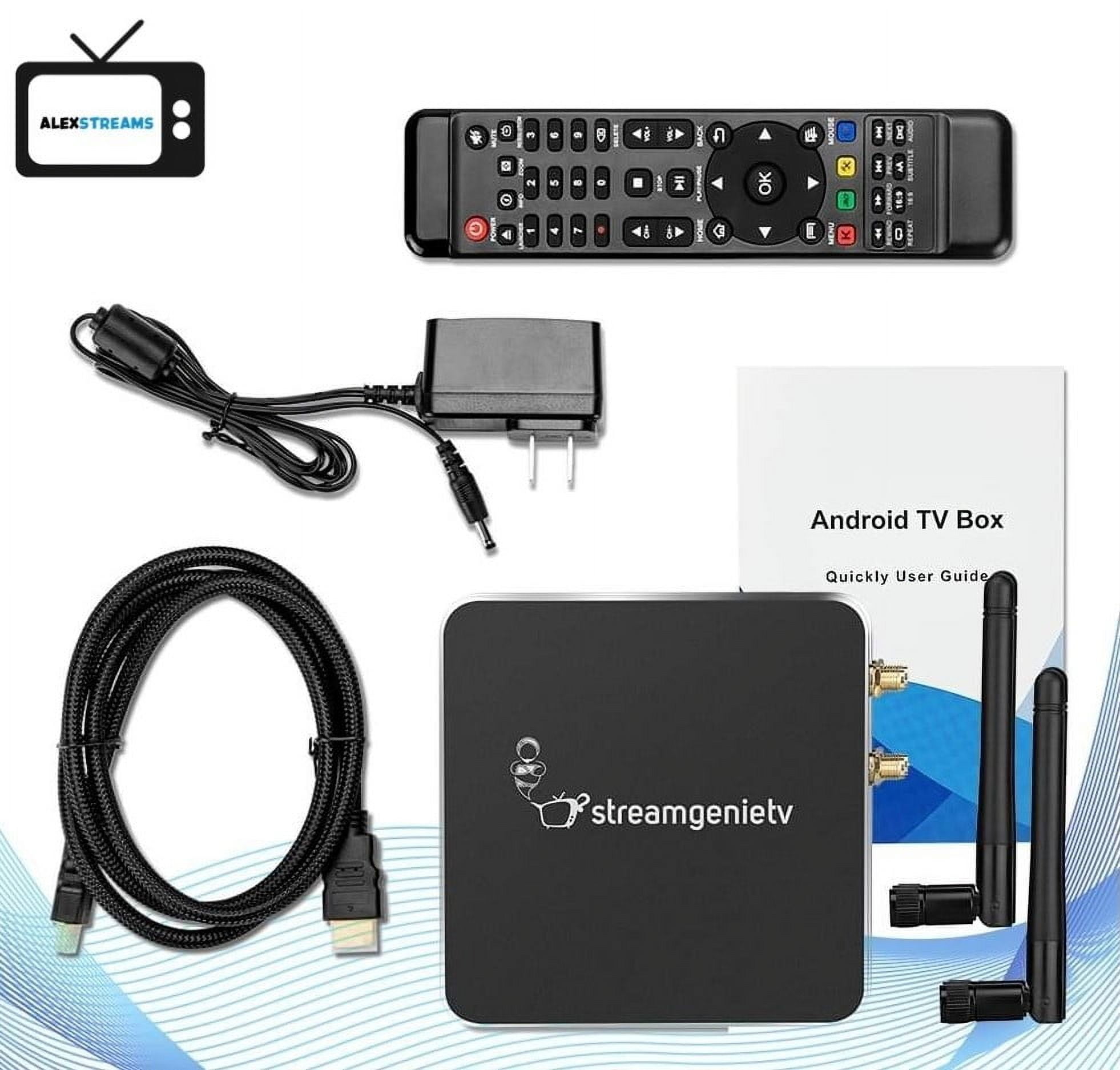 StreamGenieTV 2.0 Wireless Smart Stream Box by FreeStream, Dual WiFi ...