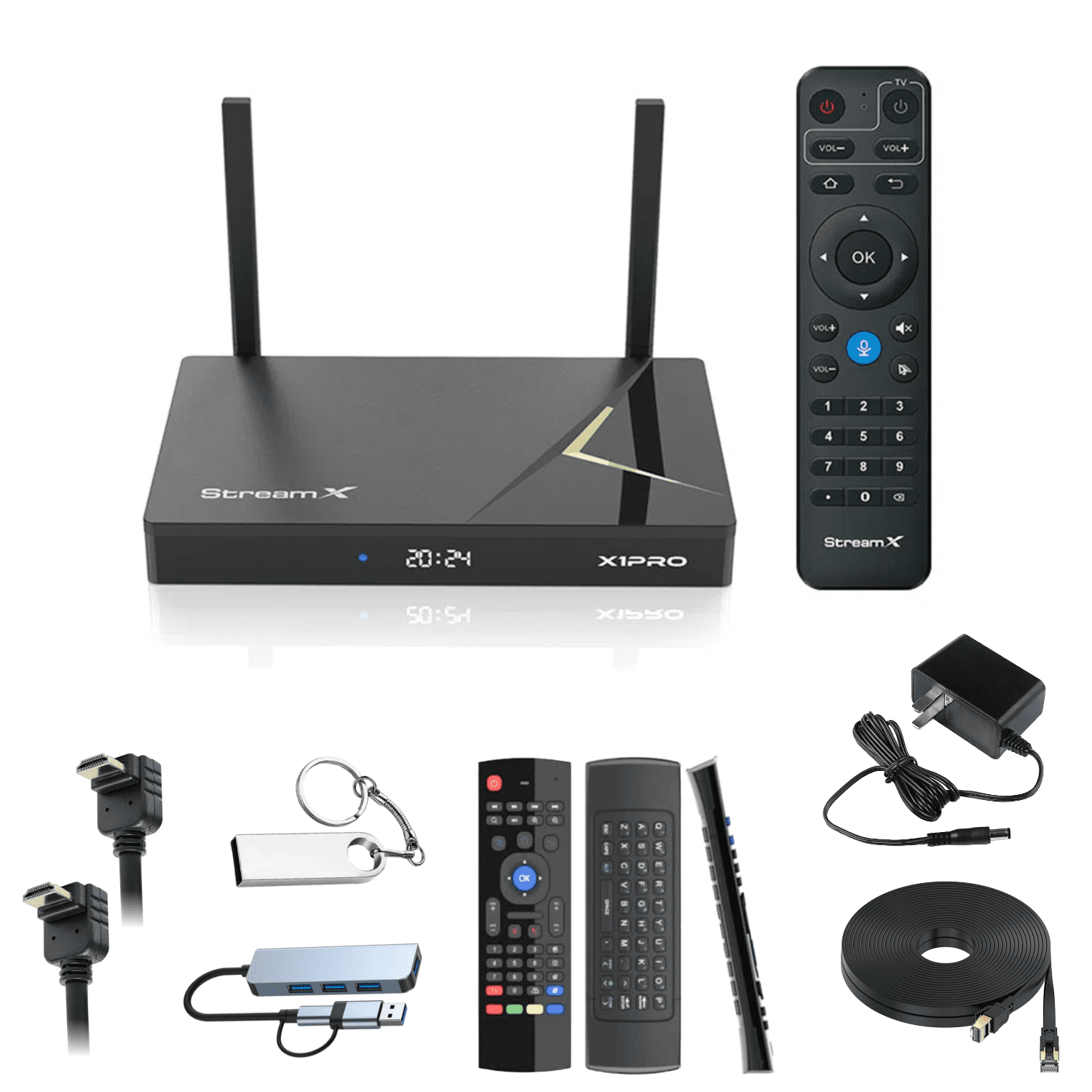 StreamX X1pro Streaming Device for Android TV, 4K HD, with Voice Remote, easy set-up - Walmart.com