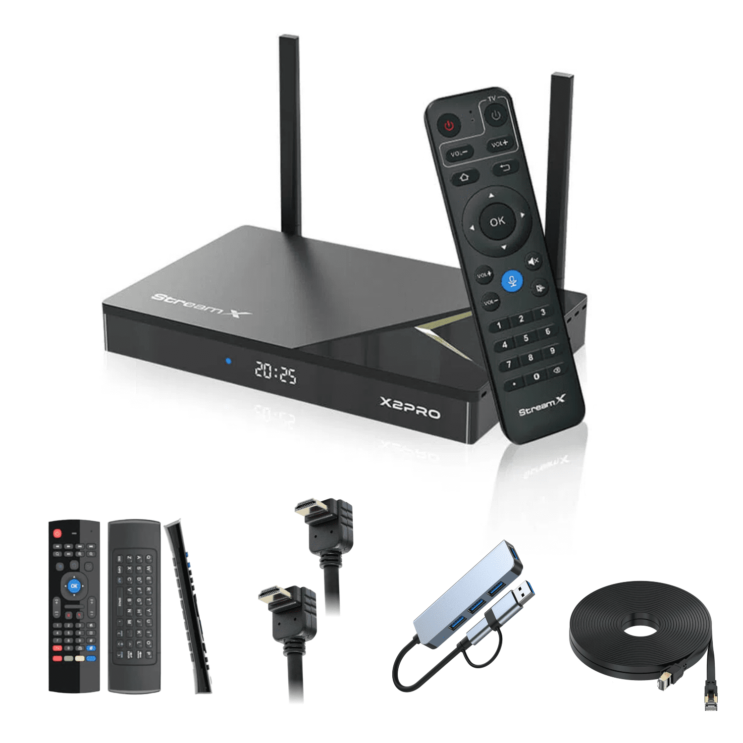 StreamX X2 Pro 4K Smart TV System | Affordable HD Streaming | Works ...