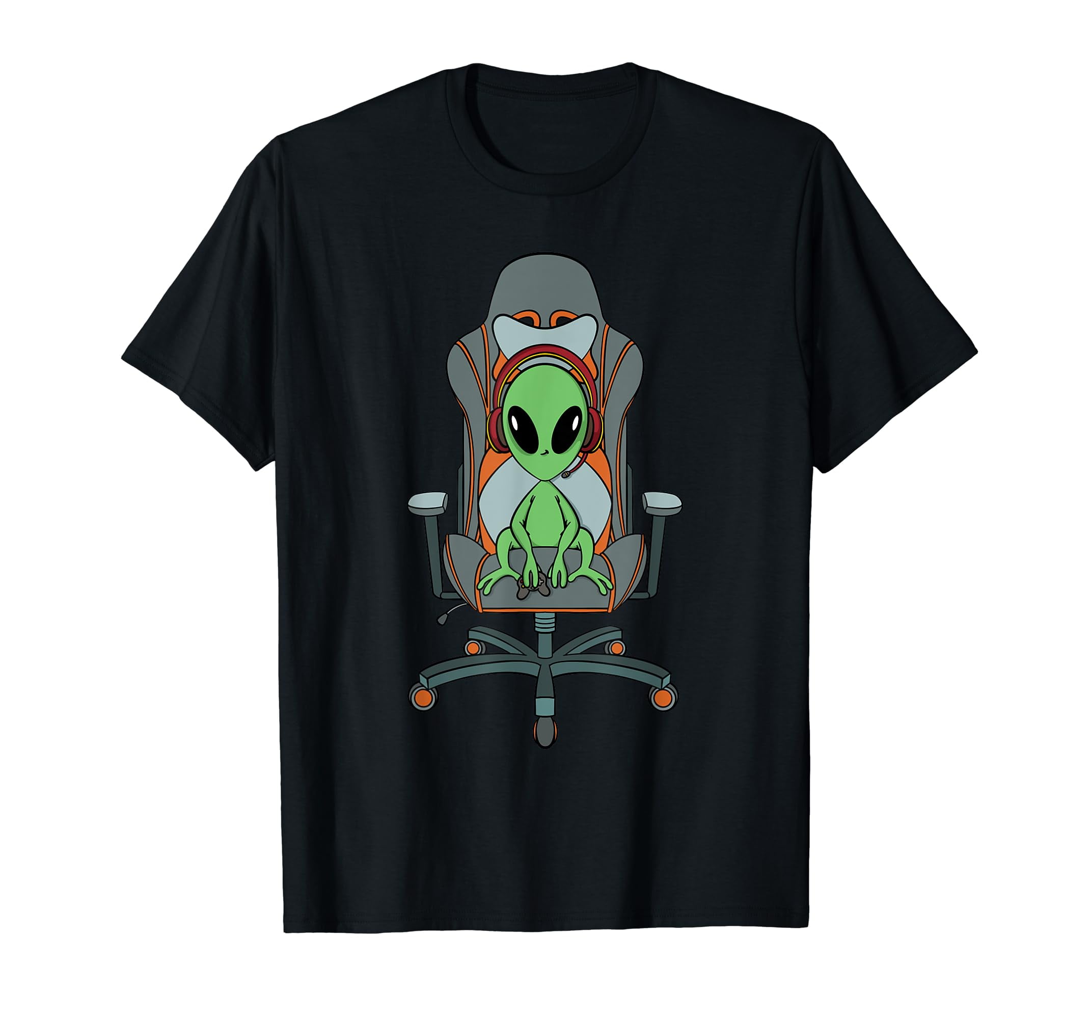 Streamer Alien Gamer Gaming Chair Live Streamer T-Shirt - Walmart.com