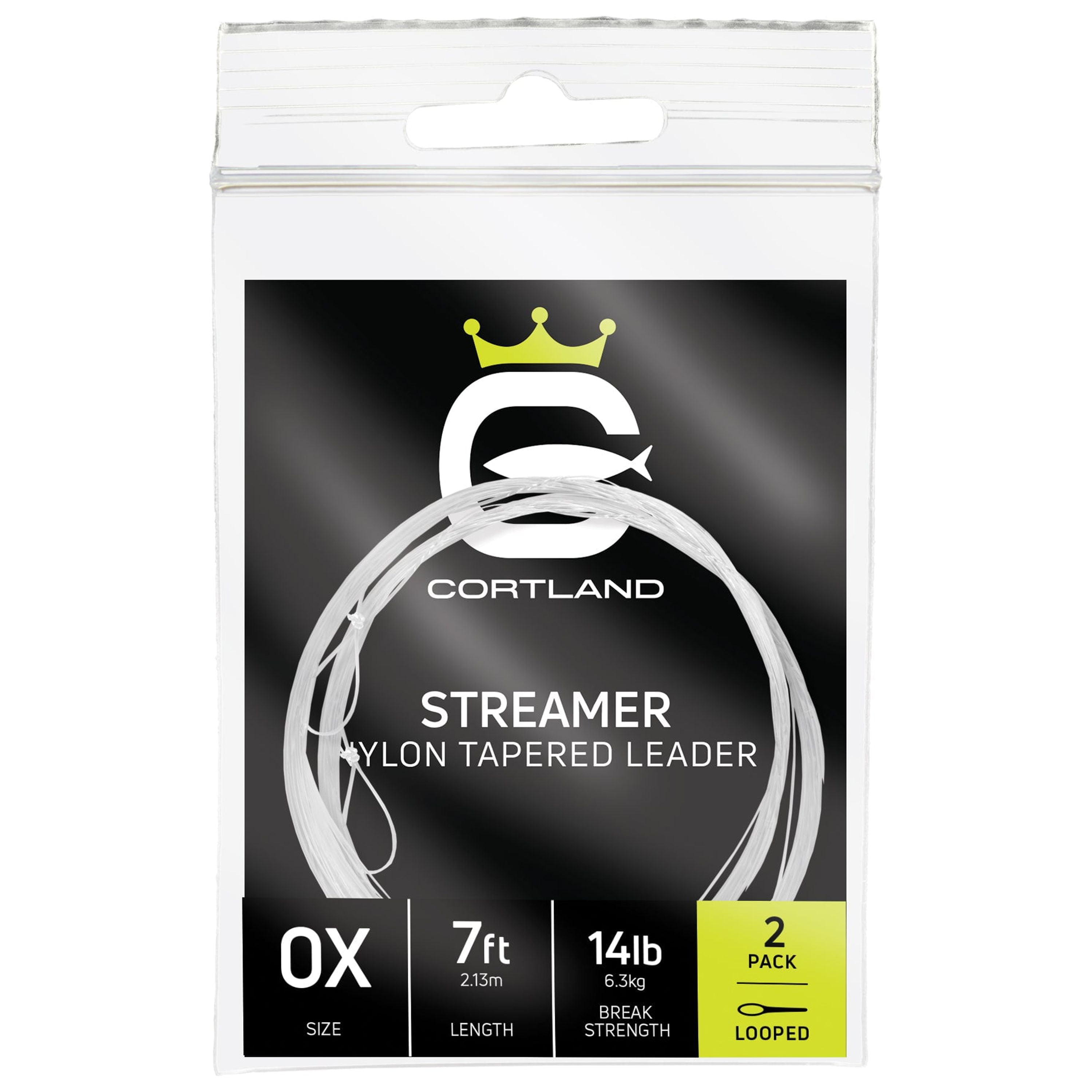 Streamer Nylon Tapered Leaders - Walmart.com