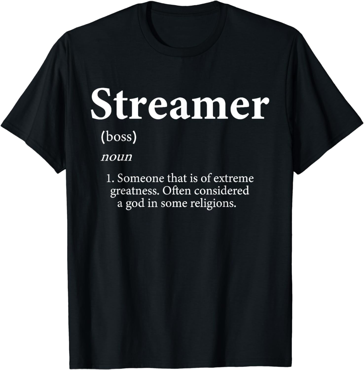 Streamer Shirt - Video Game Streamer Gift - Esports Gamer - Walmart.com