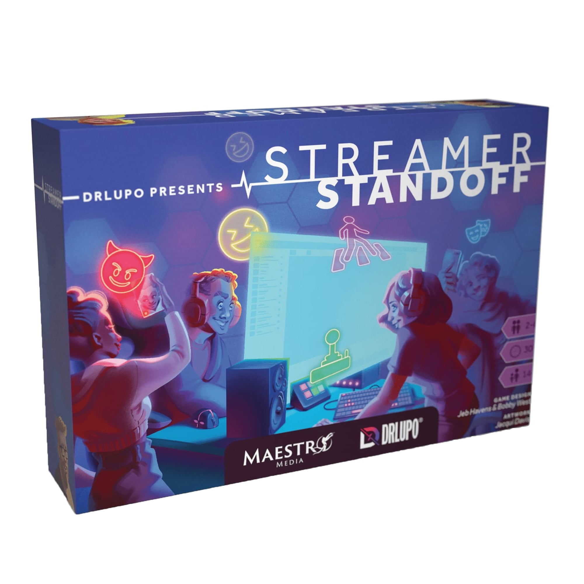 Streamer Standoff Strategy Board Game, 2-4 Players - Walmart.com