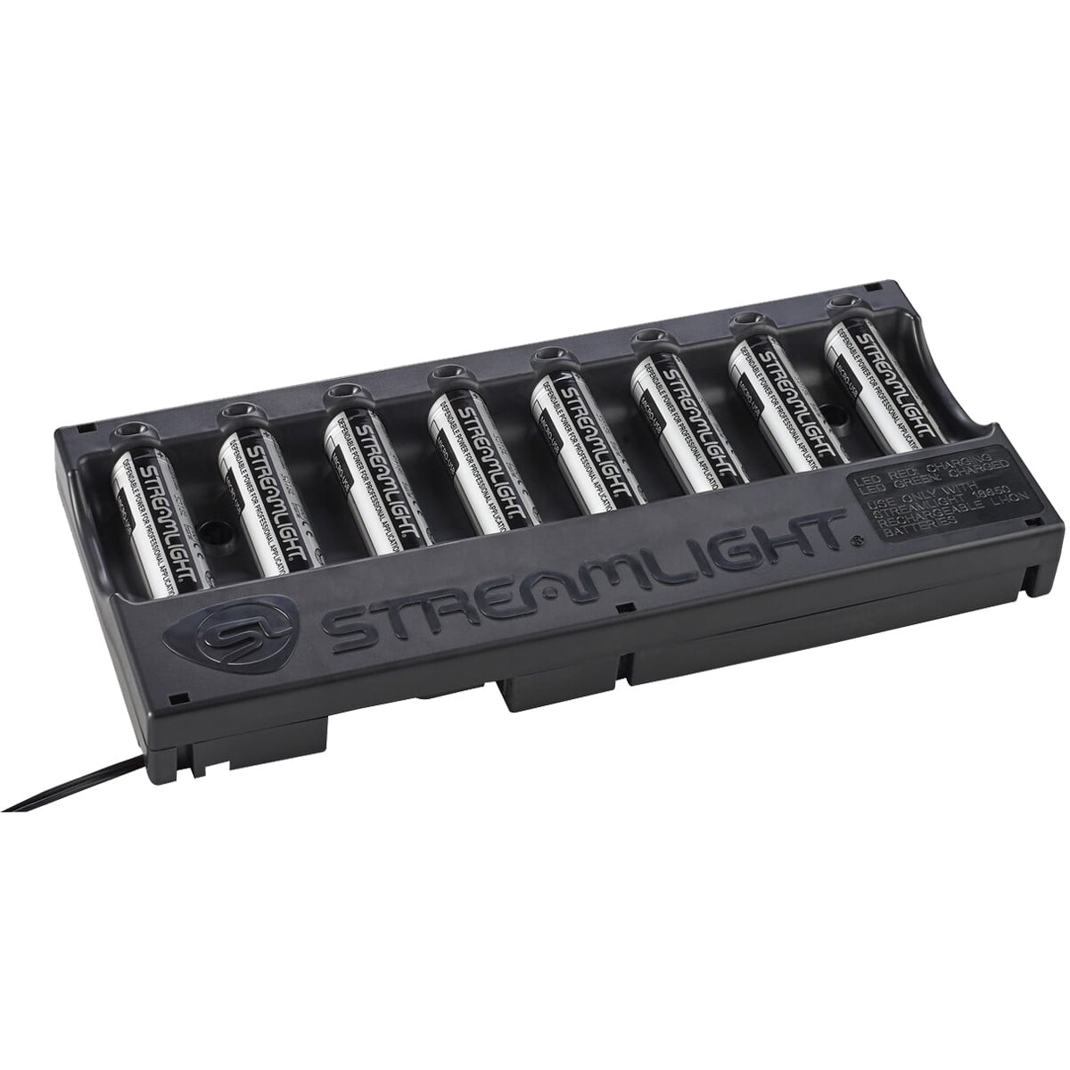 Streamlight Li-Ion Battery Pack 8-unit Bank Charger, (8) SL-B26 Battery ...