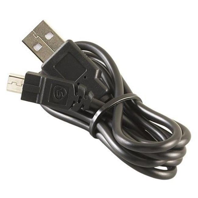 Streamlight USB Custom Flashlight Charging Cord A to Micro, Black ...