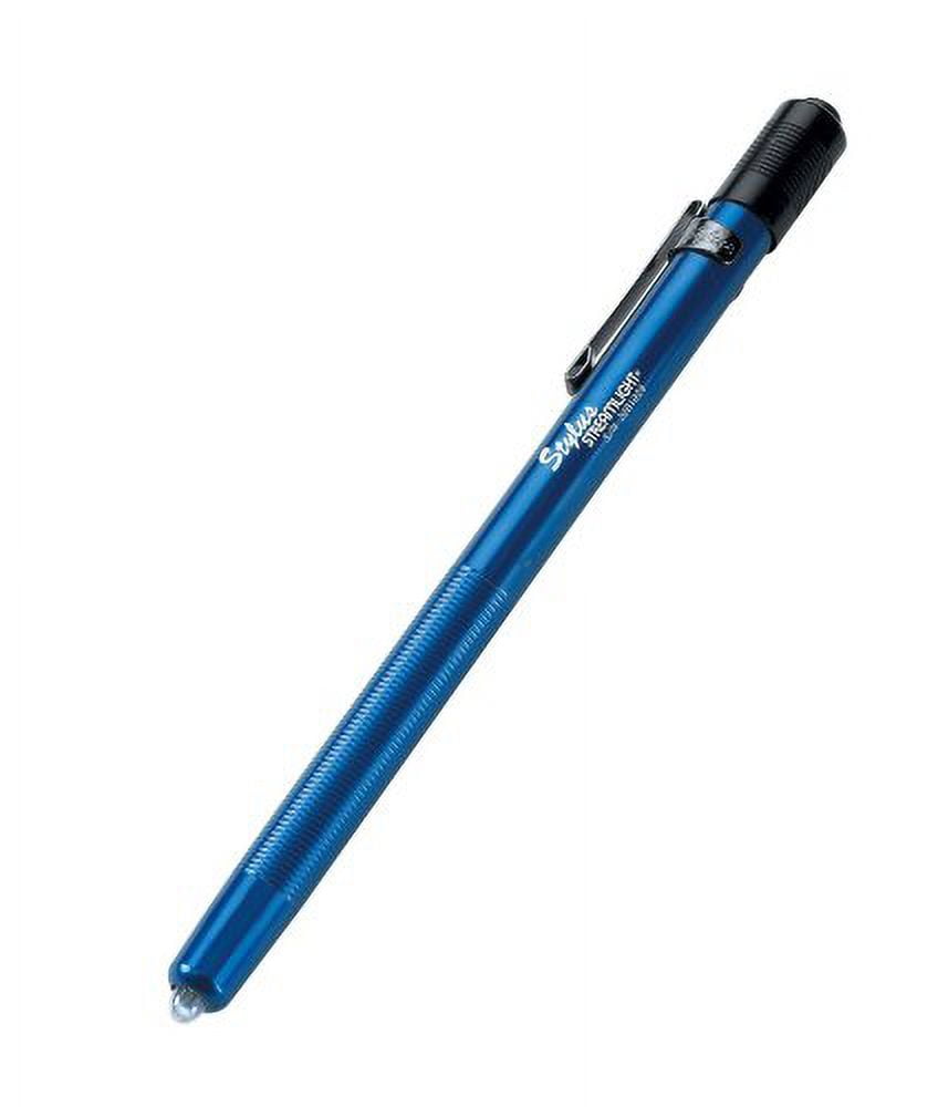 Streamlight 65050 Stylus 3 AAAA LED Pen Light Blue with White Light 6 1 ...