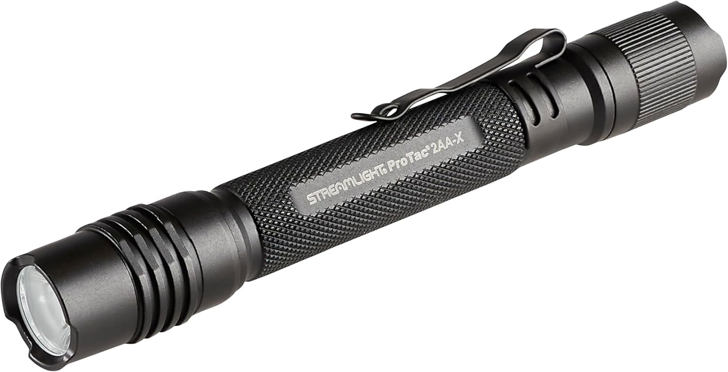 Streamlight 88135 ProTac 2AA-X USB 550-Lumen Multi-Fuel Personal Carry ...