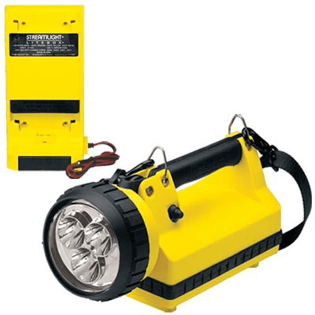Streamlight E-Spot LiteBox Rechargeable Spot Beam Lantern with Vehicle ...