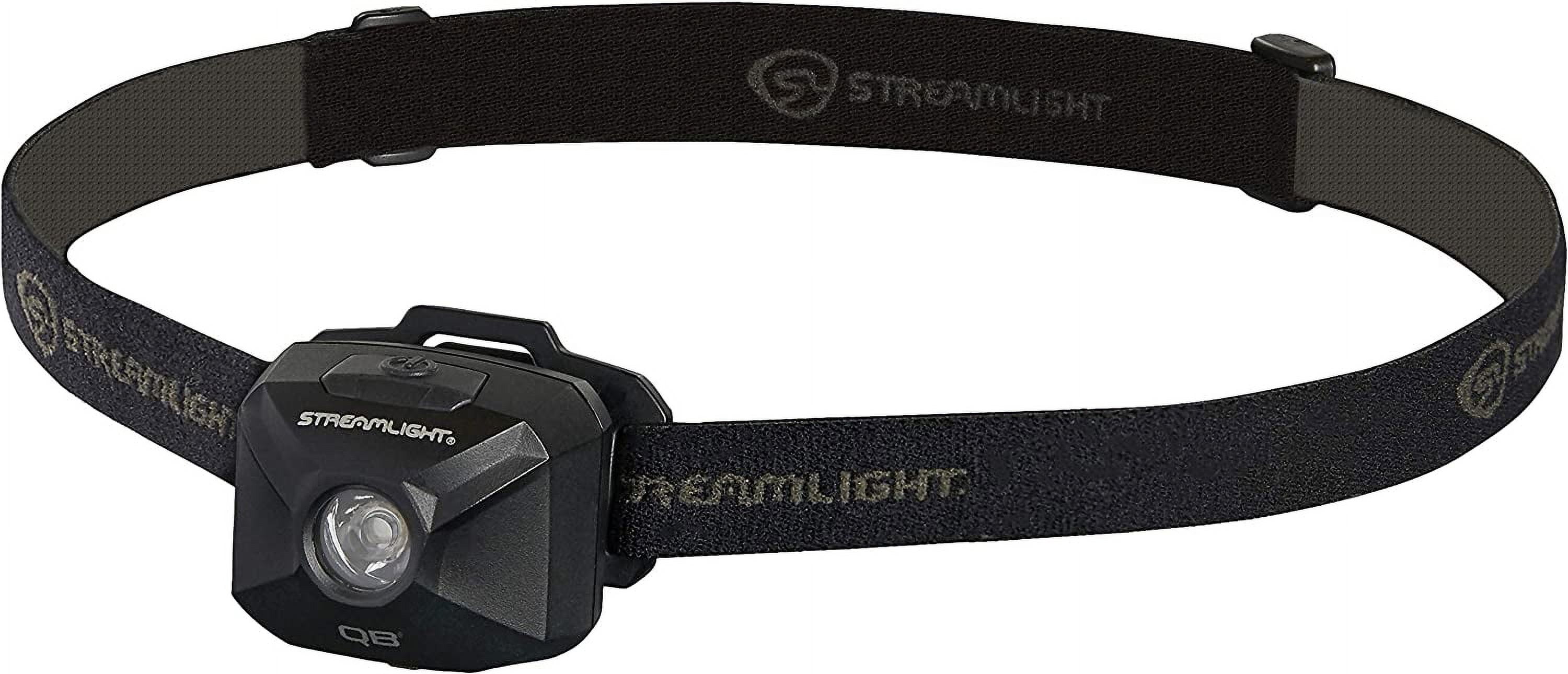 Streamlight QB Compact 200-Lumen Rechargeable Spot Beam Headlamp with ...