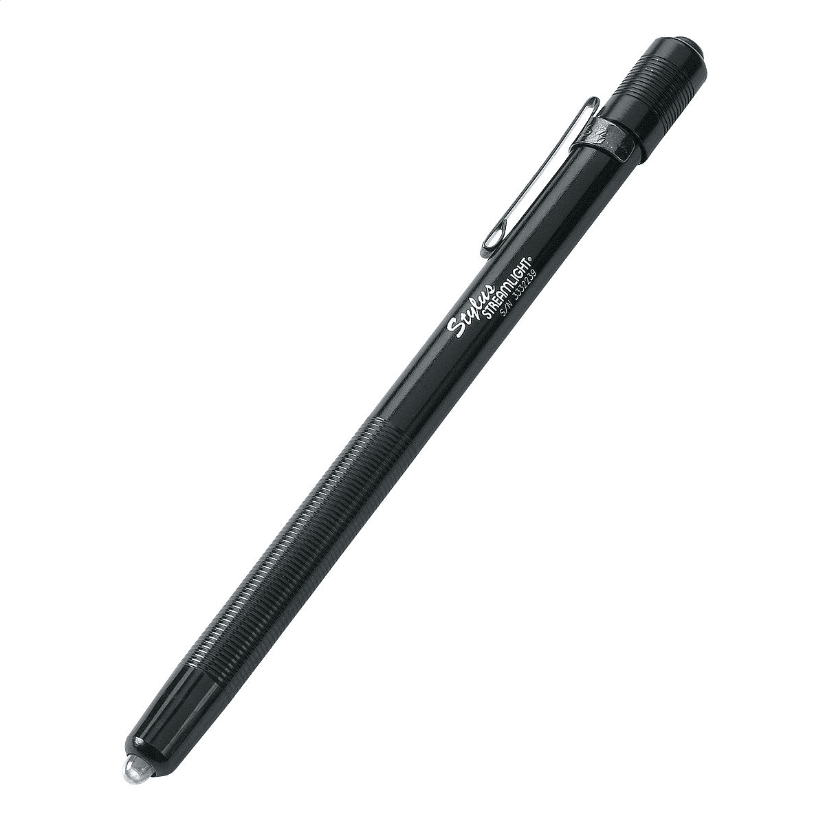 Streamlight 11 Lumen Stylus Penlight - UL Listed - Clam - Black White ...