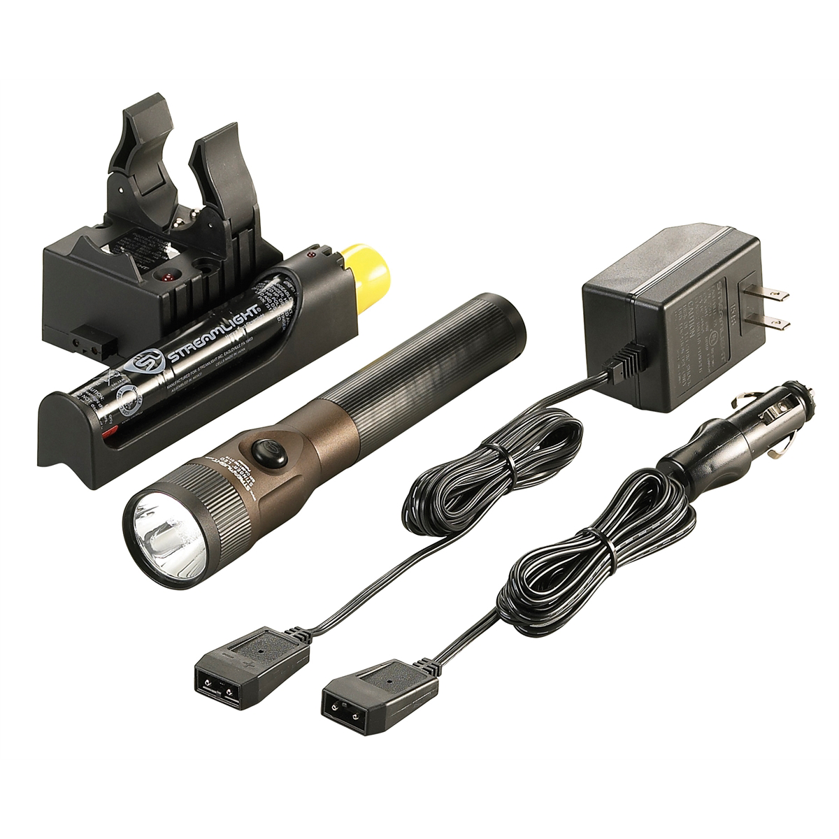 Streamlight Stinger LED 120V DC w/ Piggyback - Mud Brown - Walmart.com