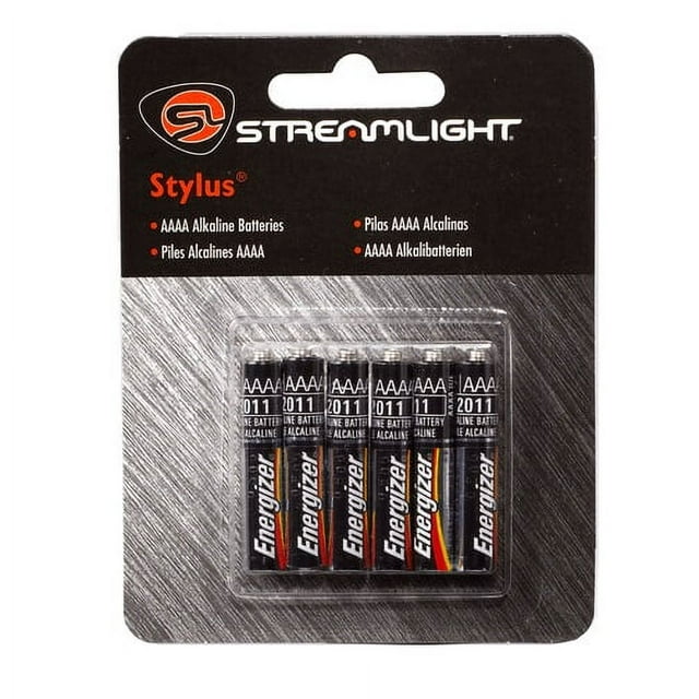 Streamlight Stylus Flashlight Pen/Batteries Aaaa Silver - Walmart.com