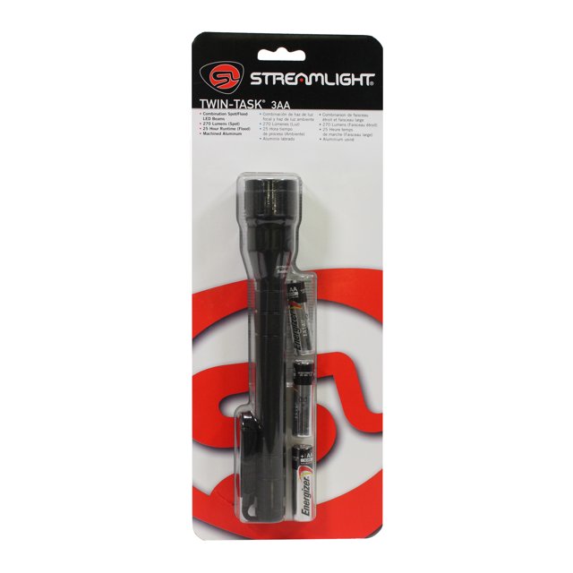 Streamlight Twin Task 3AA with Batteries - Walmart.com