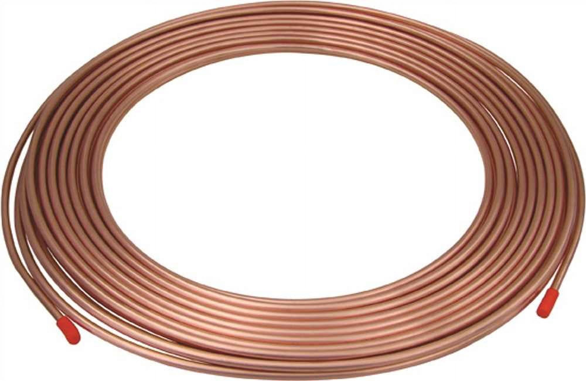 Streamline D02050 REF-1/8 Copper Tubing, 50 ft L, Soft, Coil - Walmart.com