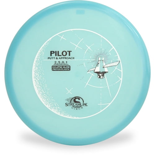 Streamline Glow Eclipse Pilot Disc Golf Putter & Approach Disc, Pick ...