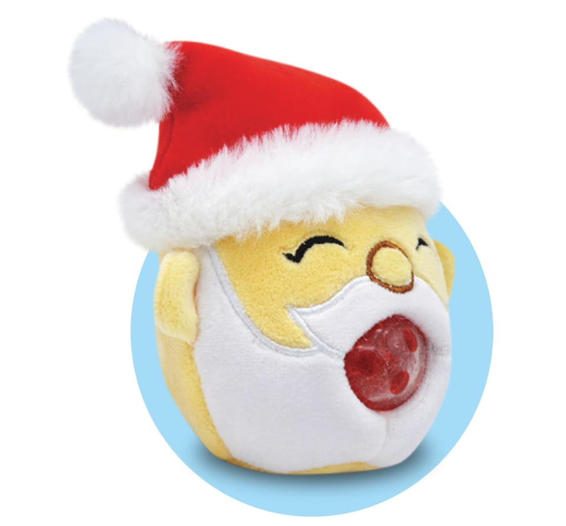 Streamline Imagined Squeezable Plush - Santa Stress Relief Toy Squishy ...