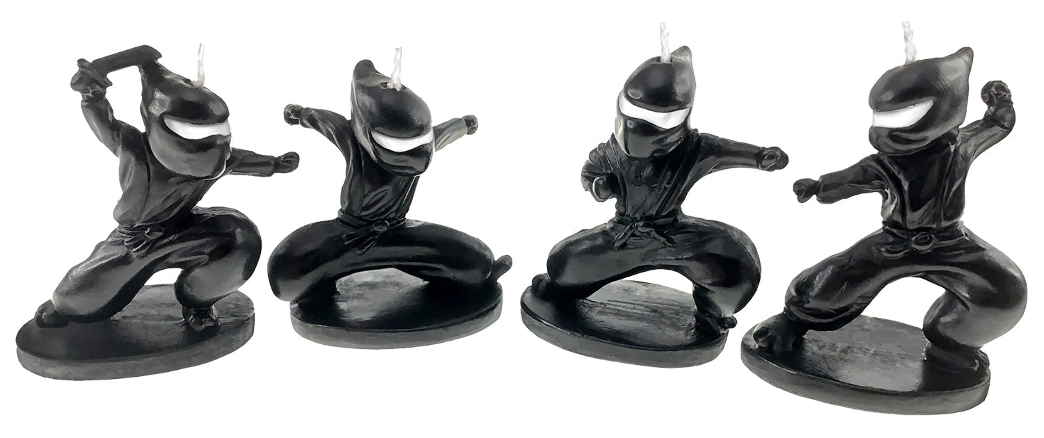 Streamline Imagined Ninja Candles 4pc Set - Walmart.com
