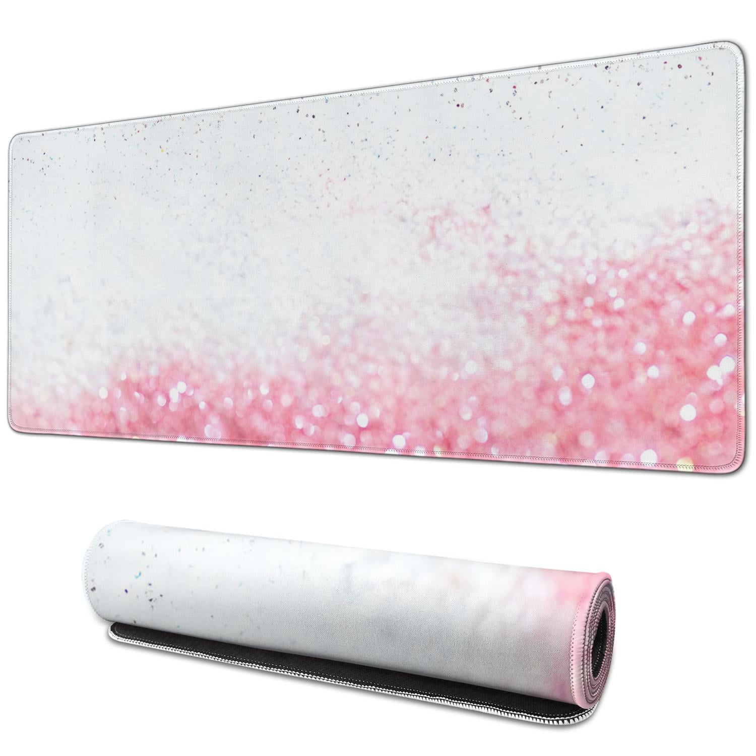 Streamline Your Work with XXL Desk Pad & Pink Mouse Pad - 31.5x11.8 ...